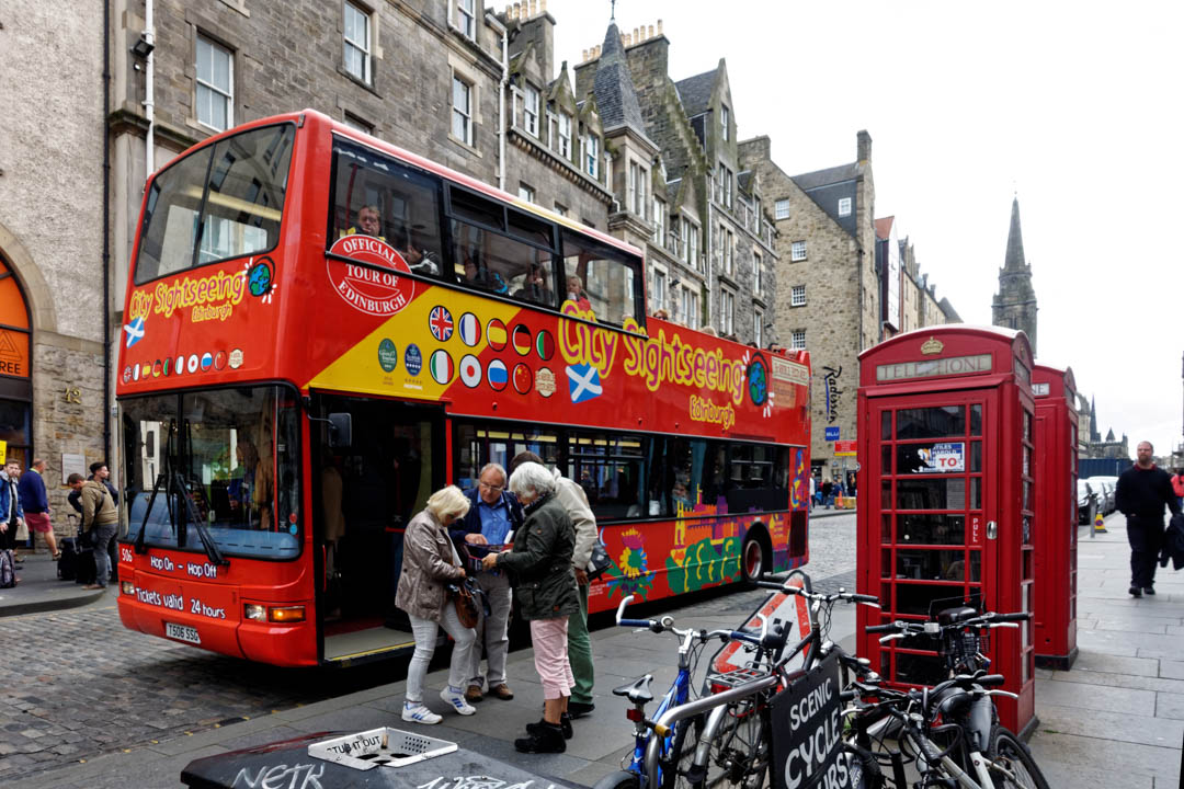 Bus Stop Edinburgh PhotoArt By RH